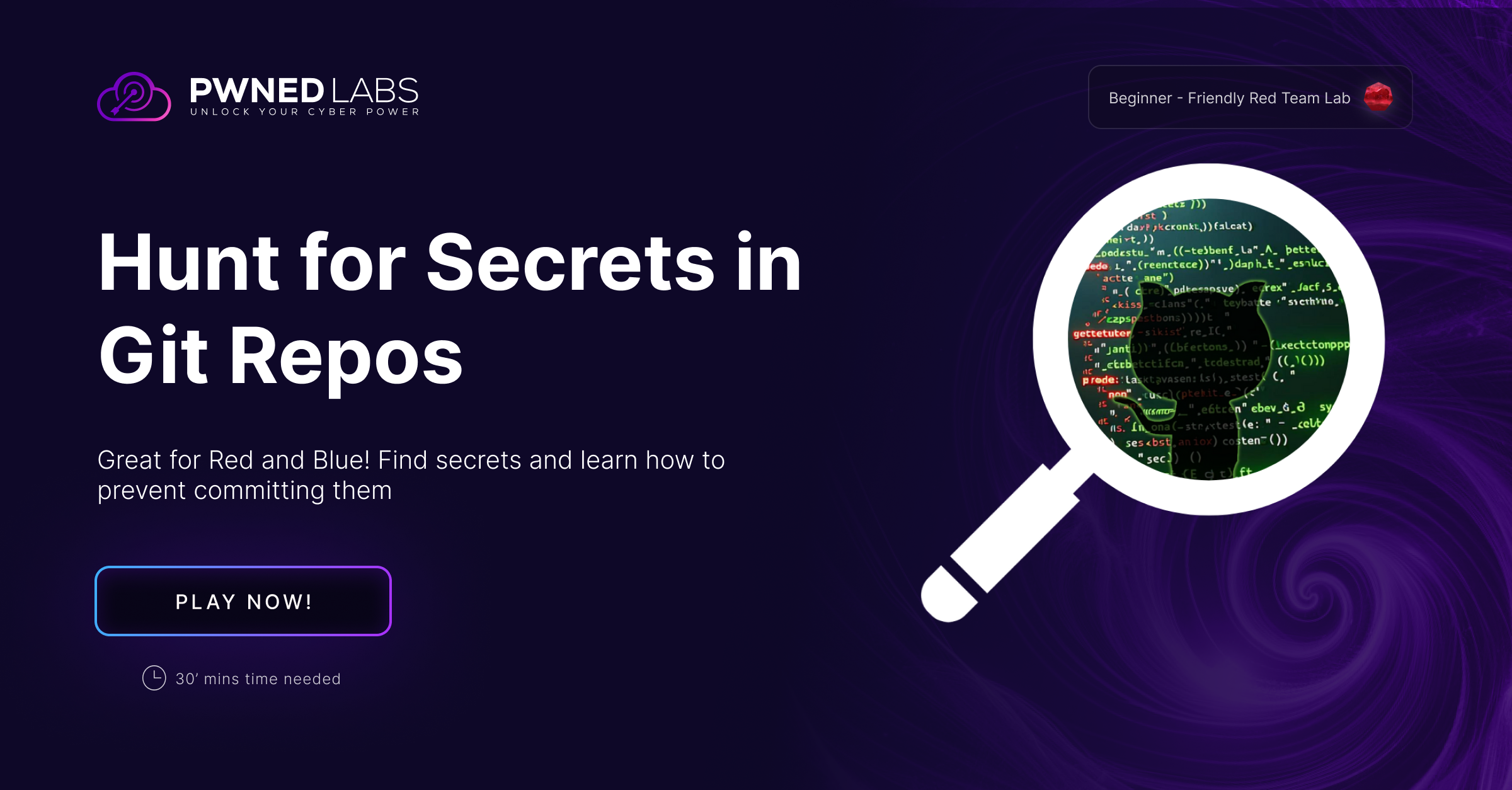 Pwned Labs - Hunt for Secrets in Git Repos